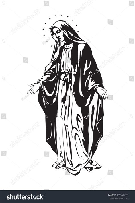 7905 Virgin Mary Stock Vectors Images And Vector Art Shutterstock
