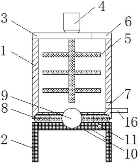 一种水利水电工程建筑用搅拌机的制作方法