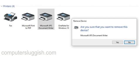How To Remove Or Delete A Printer In Windows ComputerSluggish