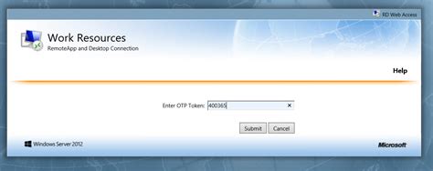 Multi Factor Authentication Mfa For Remote Desktop Web Access Rd Web