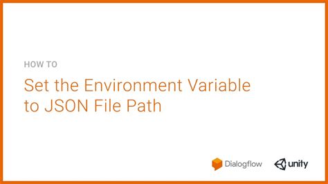 STEP 2 Set The Environment Variable To JSON File Path YouTube