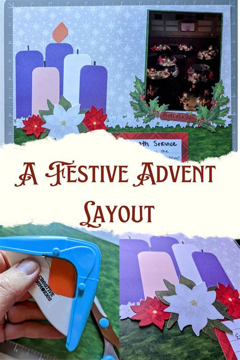 A Fabulous Festive Layout For Advent In 30 Minutes