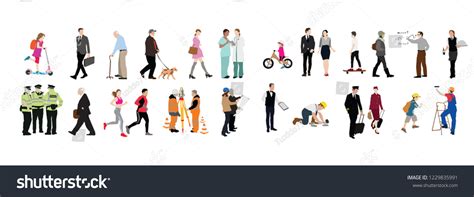 여성과 남성의 노화 개념 유년기부터 노년에 스톡 벡터로열티 프리 1229835991