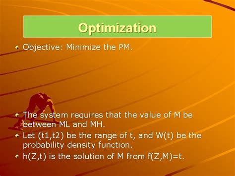 Robust Design And Twostep Optimization Lihui Shi Outline