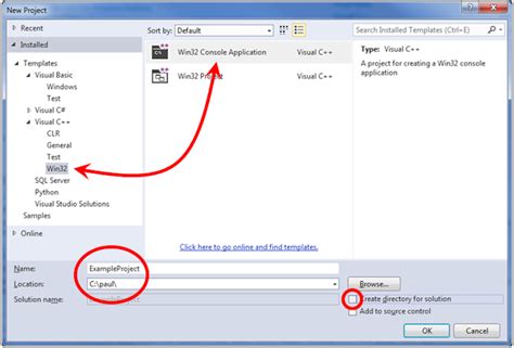 We Are Then Shown A Win32 Application Wizard Which Allows Us To Configure Our New Project We