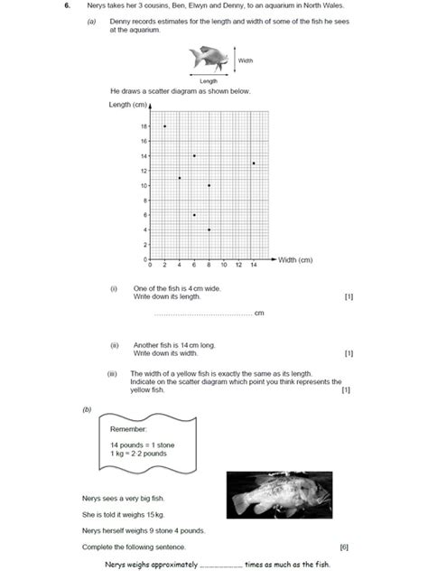 Intermediate Numeracy Sam 1 P1 Q6