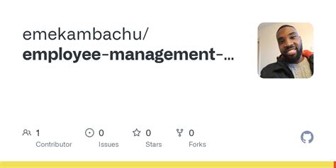 GitHub Emekambachu Employee Management System React Node Mysql Code