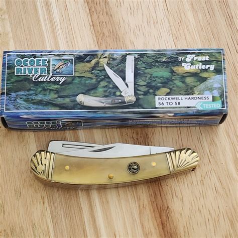 Ocoee River Ox Horn River Razor Folder For Sale Tsa Knives Ocoee River Ox Horn River Razor Folder For Sale Tsa Knives