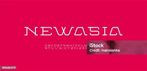 기술 현대 글꼴 슬래브 세리프 알파벳 문자 A B C D E F G H I J K L M N O P Q R S T U V W X Y Z 및 숫자 0 1 2 3 4 5 6 7