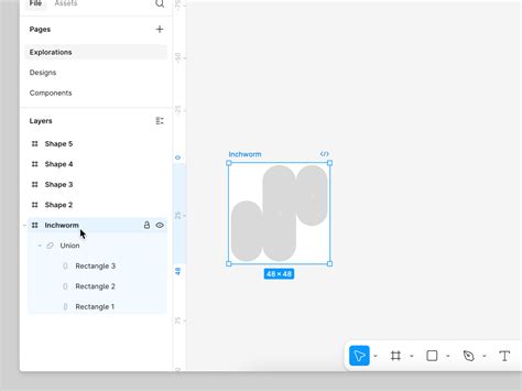 Fd4b Combine Shapes Using Boolean Operations Figma Learn Help Center
