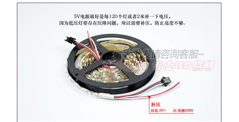 Ws2812b窄版s型全彩灯带60灯60段内置ic可编程幻彩跑马流星灯条5v 虎窝淘