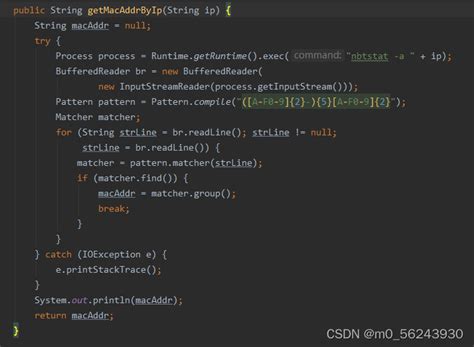 java获取客户端的mac地址 java获取客户端mac地址 csdn博客