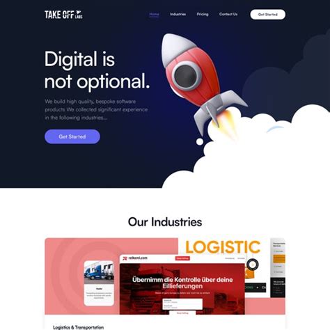 designs design for high end software development agency web page design contest