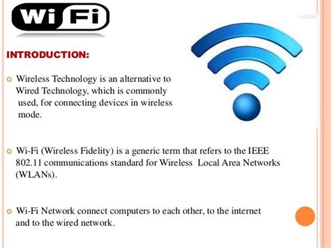 Introduction Wireless Technology