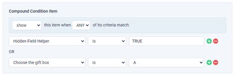 Apply Compound Conditions With Rules Logic Formsite