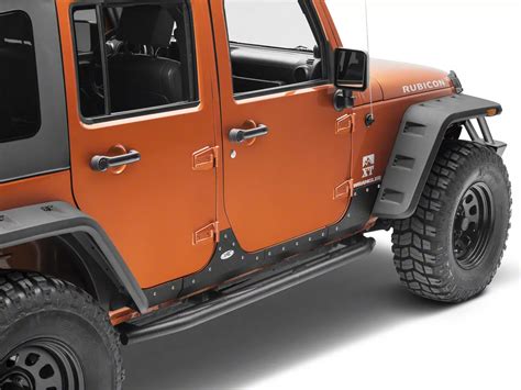 Smittybilt Jeep Wrangler Xrc Body Cladding Black Textured 76887 07 18