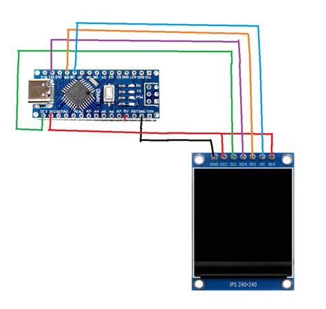 Дисплей St7789 и Arduino Nano Песочница Раздел для новичков