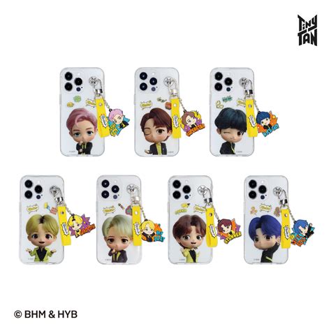 타이니탄 키링 투명젤리케이스 버터 상상과상상