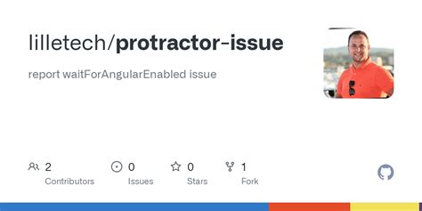 Github Lilletechprotractor Issue Report Waitforangularenabled Issue