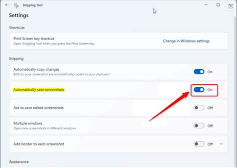 Enable Disable Snipping Tool Screenshot Saving In Windows 11 Geek Rewind