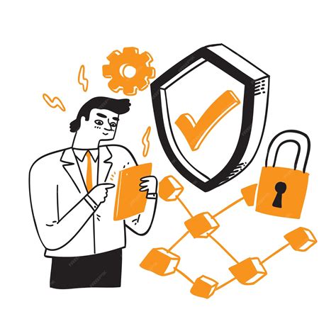 Premium Vector Infographic Banner With Hero Protect Data And Confidentiality Safety And