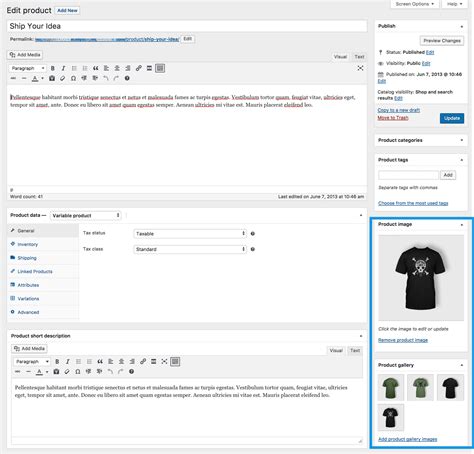 Adding Product Images And Galleries Documentation Woocommerce