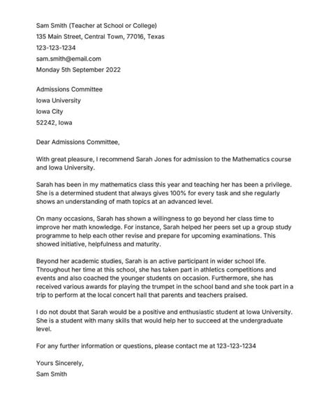 Comment Rédiger Une Lettre De Recommandation Pour Les étudiants