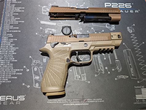 A P320 With An X Compact 3 6in Slide Using A Herrington Arms
