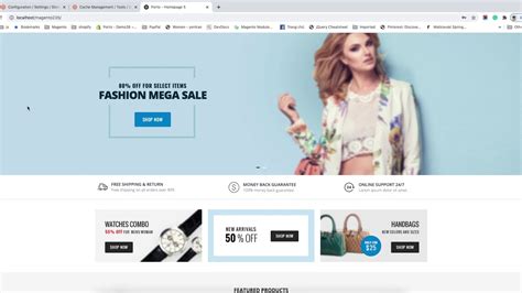 How To Import A Demo On Porto Magento 2 Theme Youtube