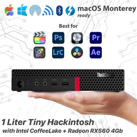 1 Liter Hackintosh Macmini Killer Lenovo Thinkcentre M920x Tiny Computers And Tech Desktops On