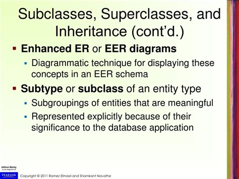 Ppt Chapter 8 The Enhanced Entity Relationship Eer Model Powerpoint Presentation Id 2052671
