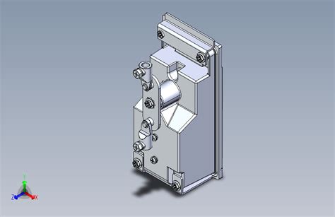 Ms850 2面板锁面板锁 上海生久 Step 模型图纸下载 懒石网