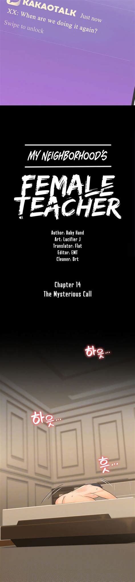 My Neighborhoods Female Teacher Chapter 14 Read Webtoon 18