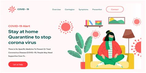 GitHub RoninJosue Covid Landing Page Design