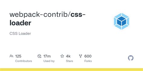 Github Webpack Contribcss Loader Css Loader