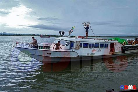 စစ်တွေ မြောက်ဦး ပြေးဆွဲနေသည့် ရွှေပြည်တန်ခရီးစဉ် ယာယီရပ်နားထားရဆဲ နိုင်ငံတကာမြန်မာ့သတင်း