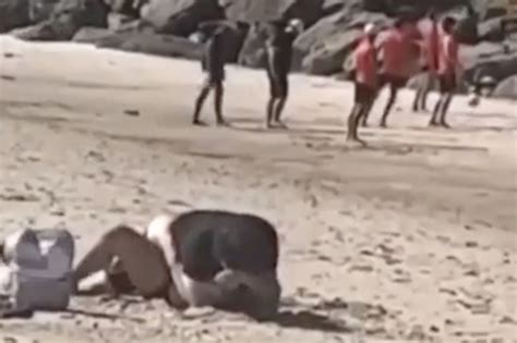 Couple Confronted After Having Sex On Packed Public Beach