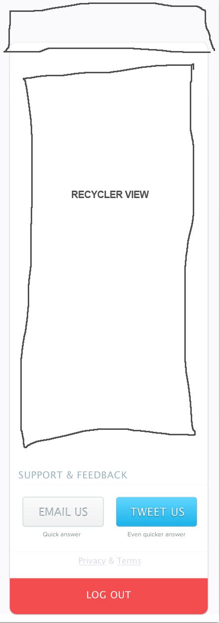 Android Scrolling After Scrolling In Recycler View Stack Overflow