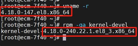 内核版本与kernel Devel版本不一致导致centos 8x的计算加速型gpu云主机安装驱动时报错 Gpu云主机 故障修复 天翼云