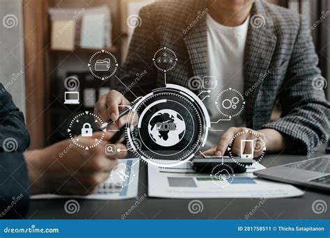 Person Typing Laptop Computer And Tablet With Sdk Icon On Virtual