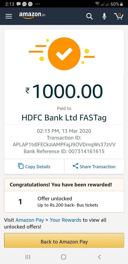 Resolved Hdfc Bank — Fastag