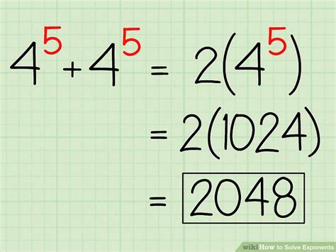 Ways To Solve Exponents WikiHow