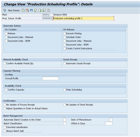 Baseline SAP PP Configuration Steps Free SAP Online Training Tutorial