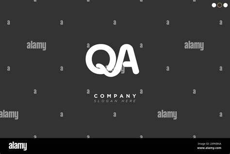 Qa Alphabet Letters Initials Monogram Logo Stock Vector Image And Art Alamy