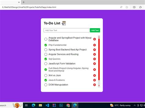 Making A Responsive Todo List Using Javascript With Local Storage By