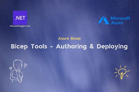 Bicep Tools For Authoring And Deploying The Bicep Files