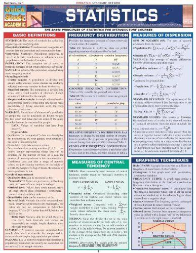 Intro Statistics Formulas Cheat Sheet My XXX Hot Girl