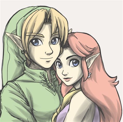Link And Malon The Legend Of Zelda And 1 More Drawn By Marthlovesroy