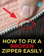 How To Fix A Broken Zipper Easily DIY Joy How To Fix A Broken Zipper Easily DIY Joy