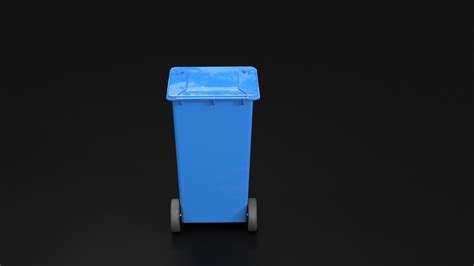 Garbage Container 240l Model Turbosquid 2000975